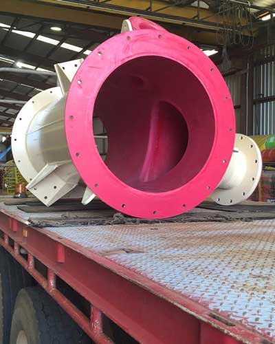 Heavy Chute Transfer Point Rock Box Manufacturing - RexLine