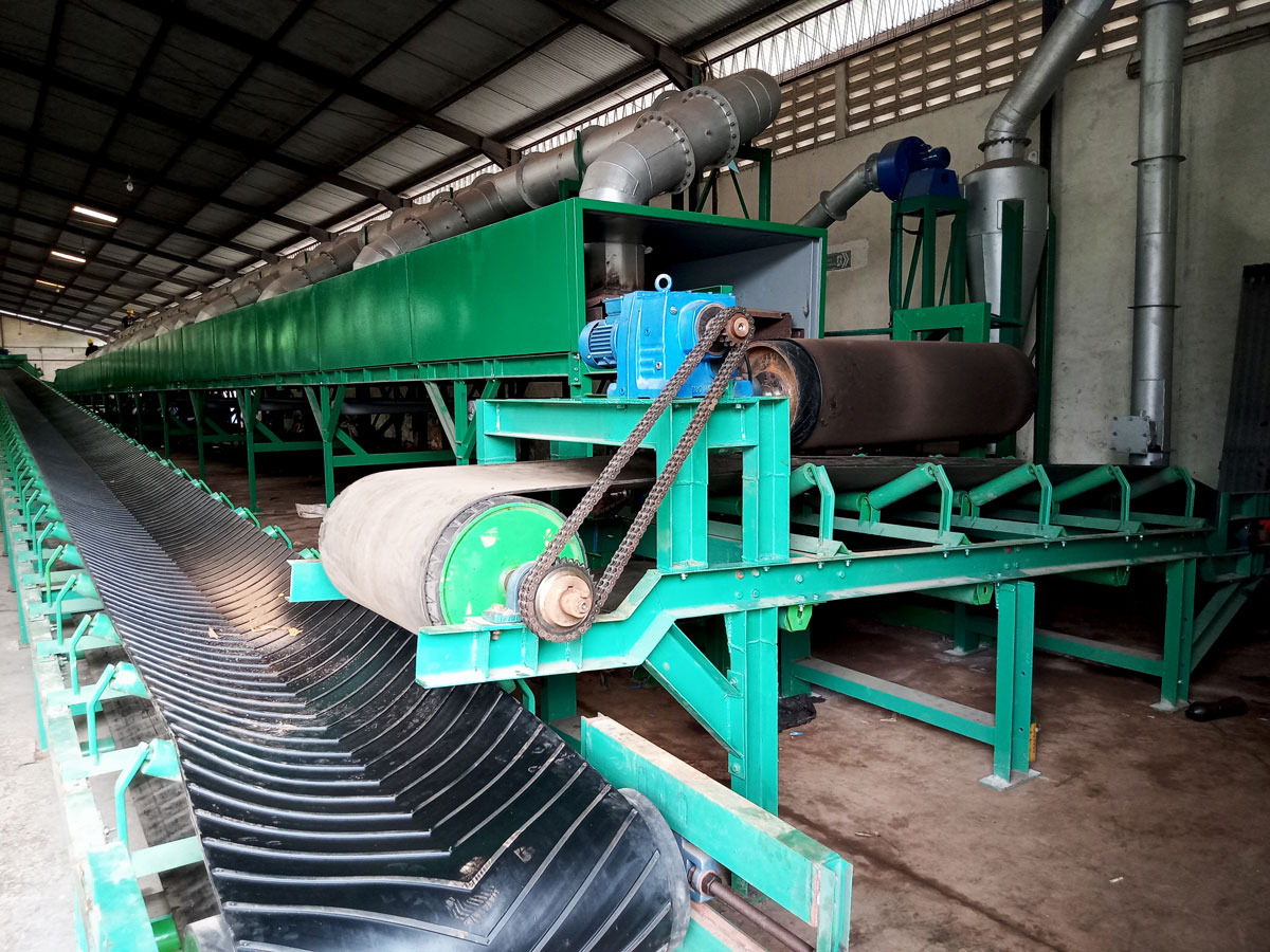 Stasiun Pemanas Briket & Pengering Konveyor - RexLine