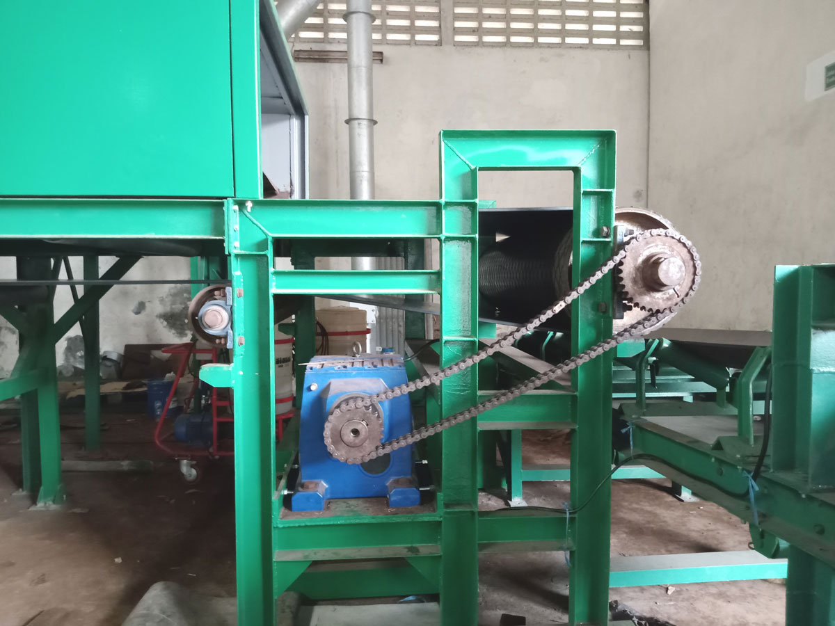 Stasiun Pemanas Briket & Pengering Konveyor - RexLine