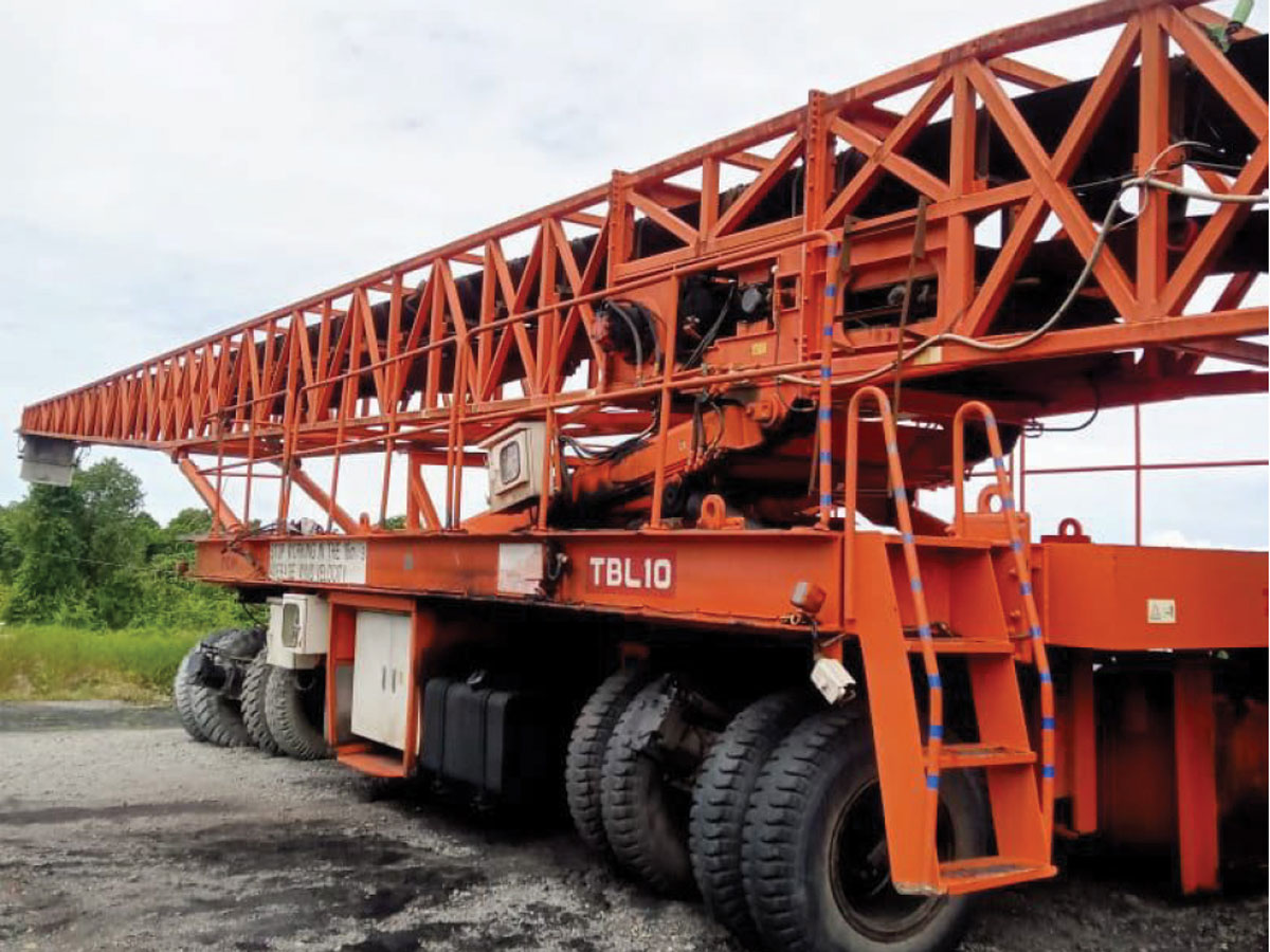 Pemuatan Konveyor Seluler Telestacker - RexLine