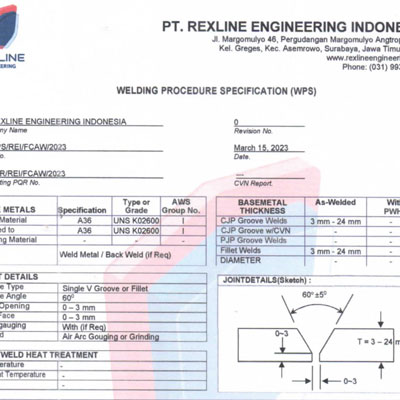 Sertifikat - RexLine