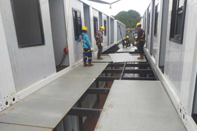 EPCM 48 Room Housing Camp Storey (Sesuai dengan Tahan Gempa Bumi dan ...